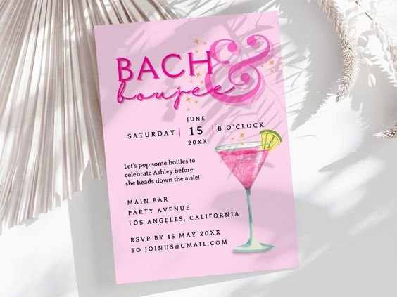 How to Throw a Bach & Boujee Bach Party!