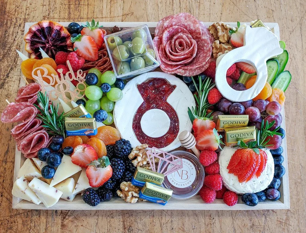 20 Creative Bridal Shower Charcuterie Boards