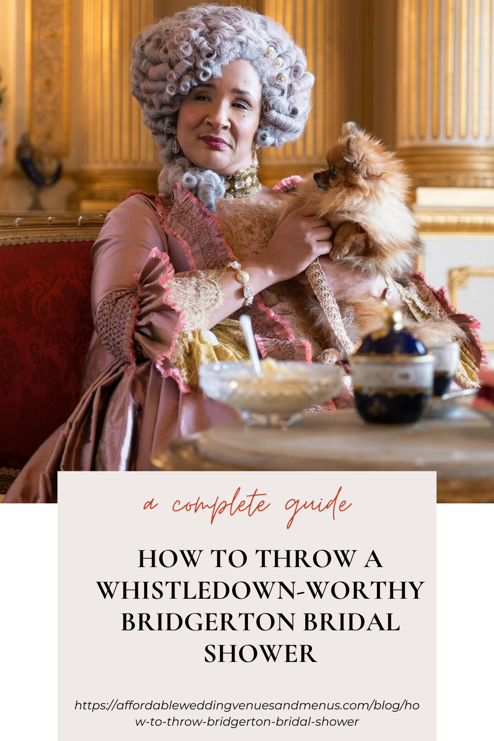 Throw a Whistledown-Worthy Bridgerton Bridal Shower in 8 Steps