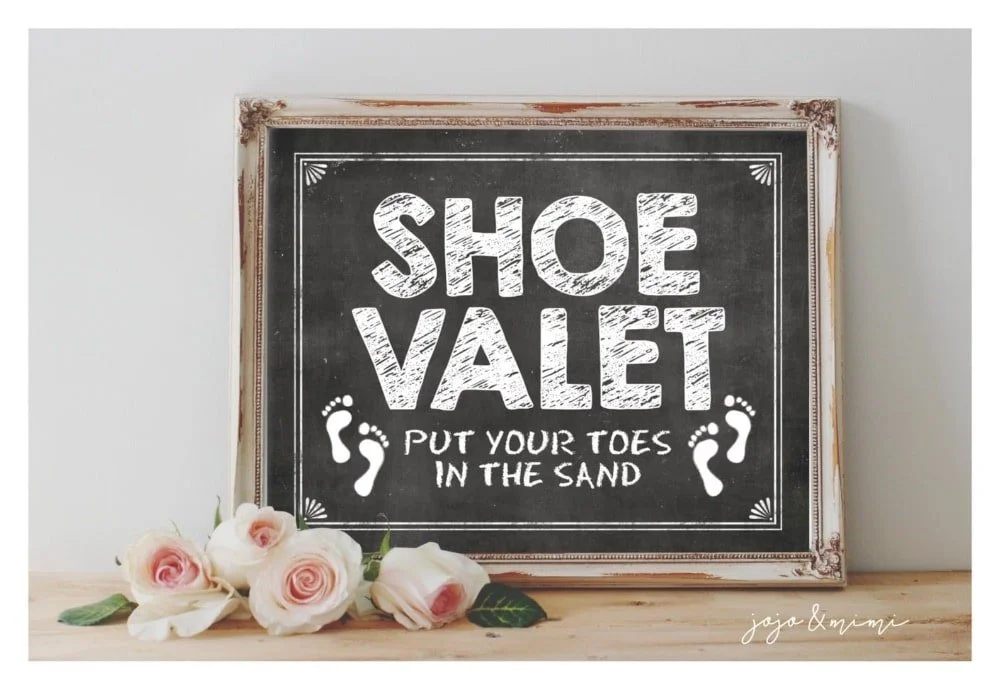 Beach Wedding Signs to Buy or DIY