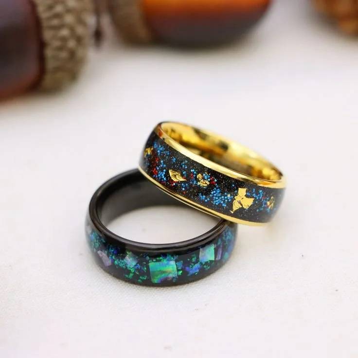 Non-Traditional Wedding Rings: Examples & Design Tips