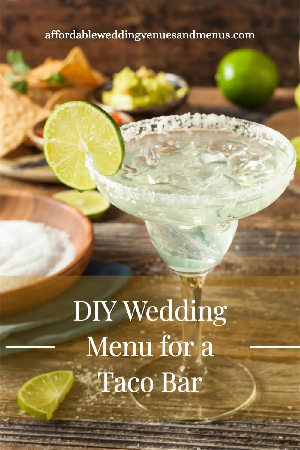 Taco Bar Menu DIY Wedding Menu For A Taco Bar