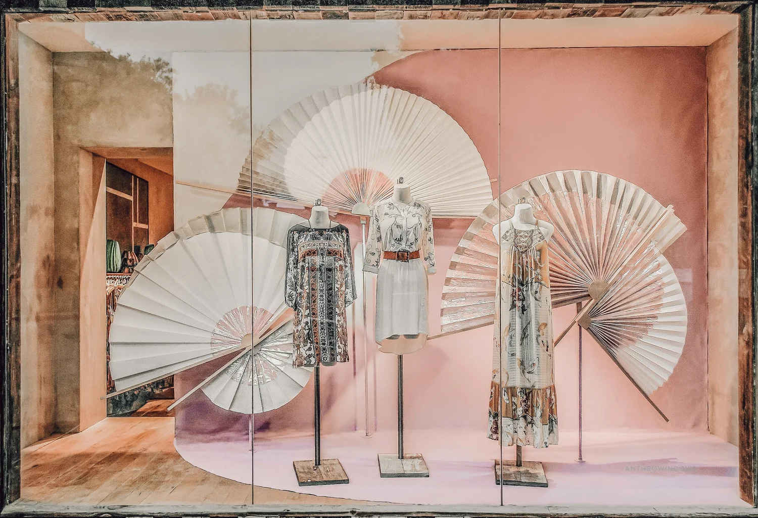Anthropologie Summer Window Installations — VIM + VENTURE