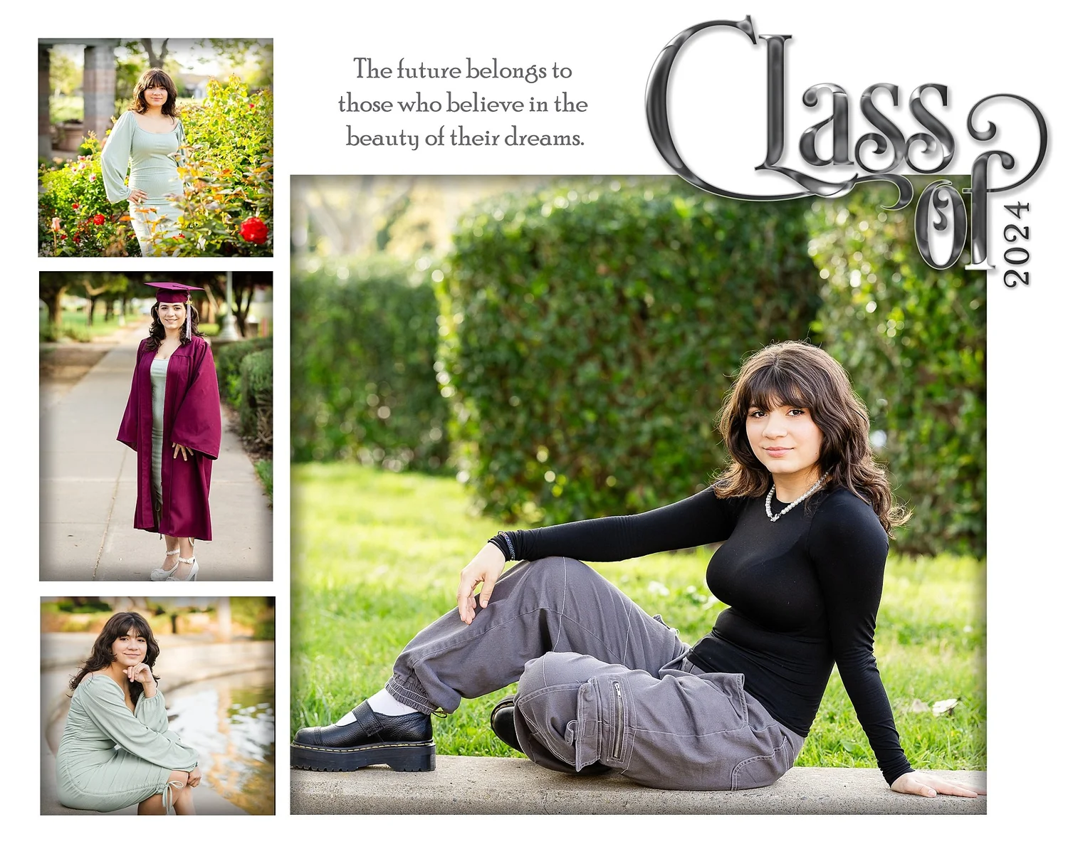 Laguna Town Hall Magic: Capturing Emma's Senior Spirit in Stunning ...