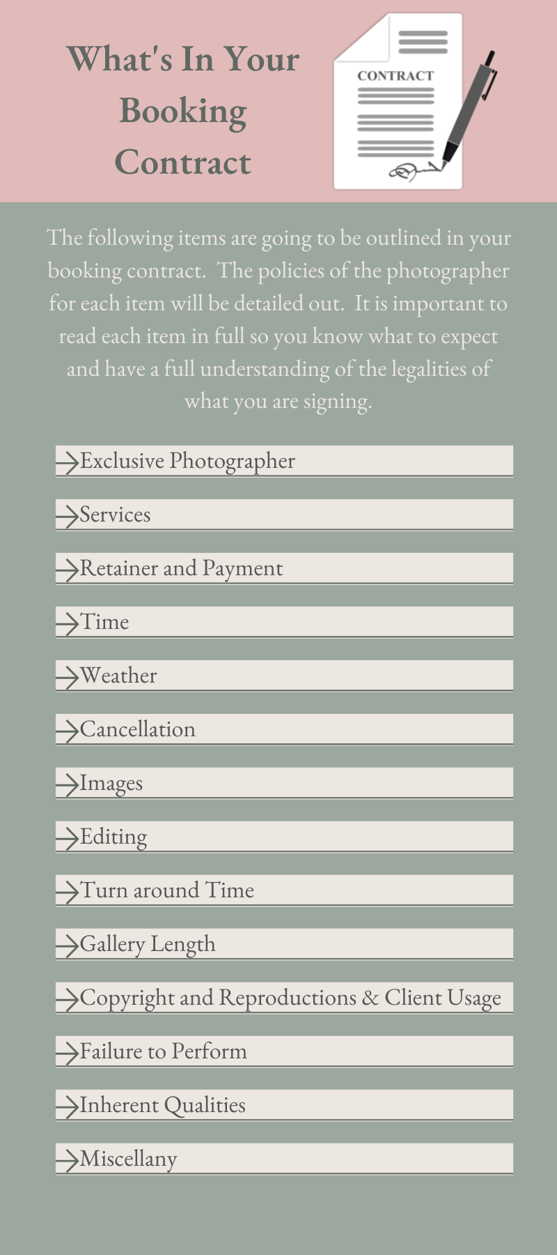 The Importance of Reading your Booking Contract — Shawn Spencer Photography