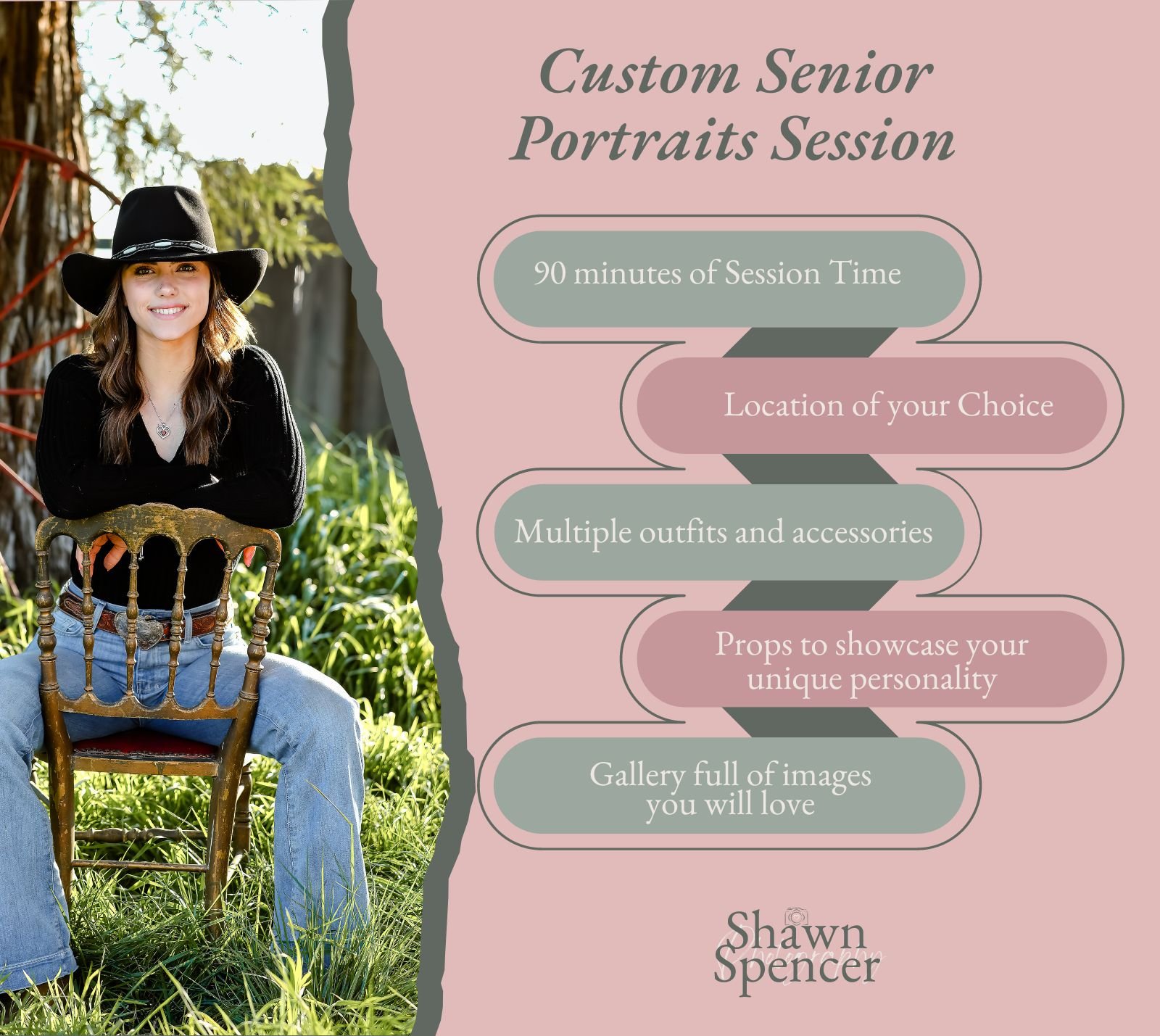 A Custom Senior Portrait Session versus Yearbook Photos — Shawn Spencer ...
