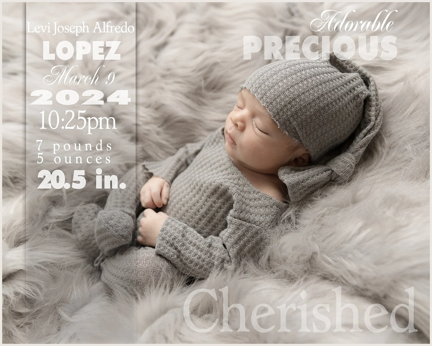 Capturing Cherished Moments: Welcome Baby Levi's Newborn Portrait ...