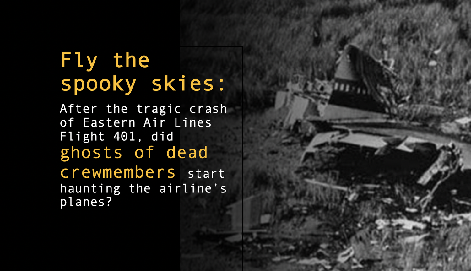The Ghost of Flight 401 — Control Alt History