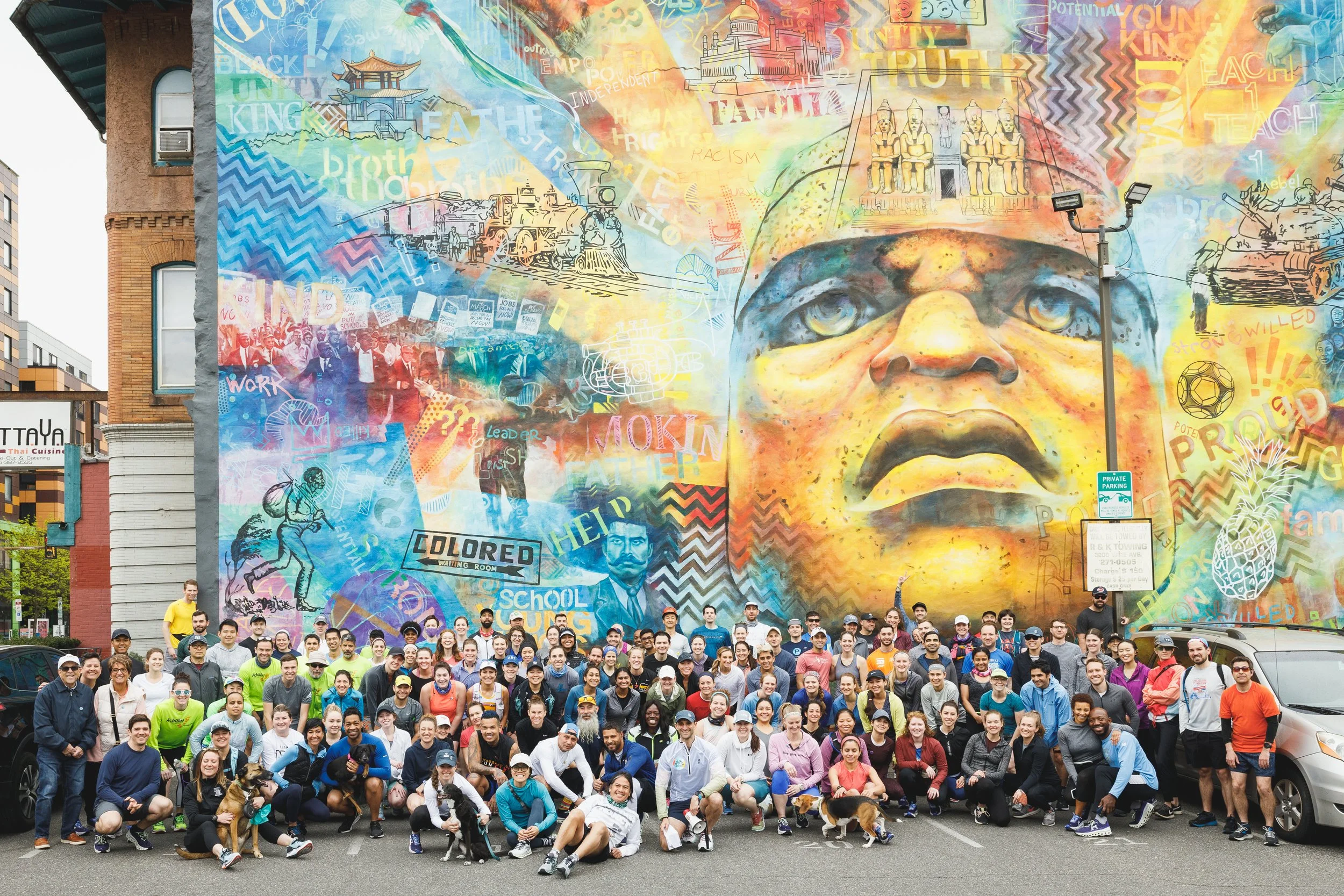 Running Group — Mural Miles