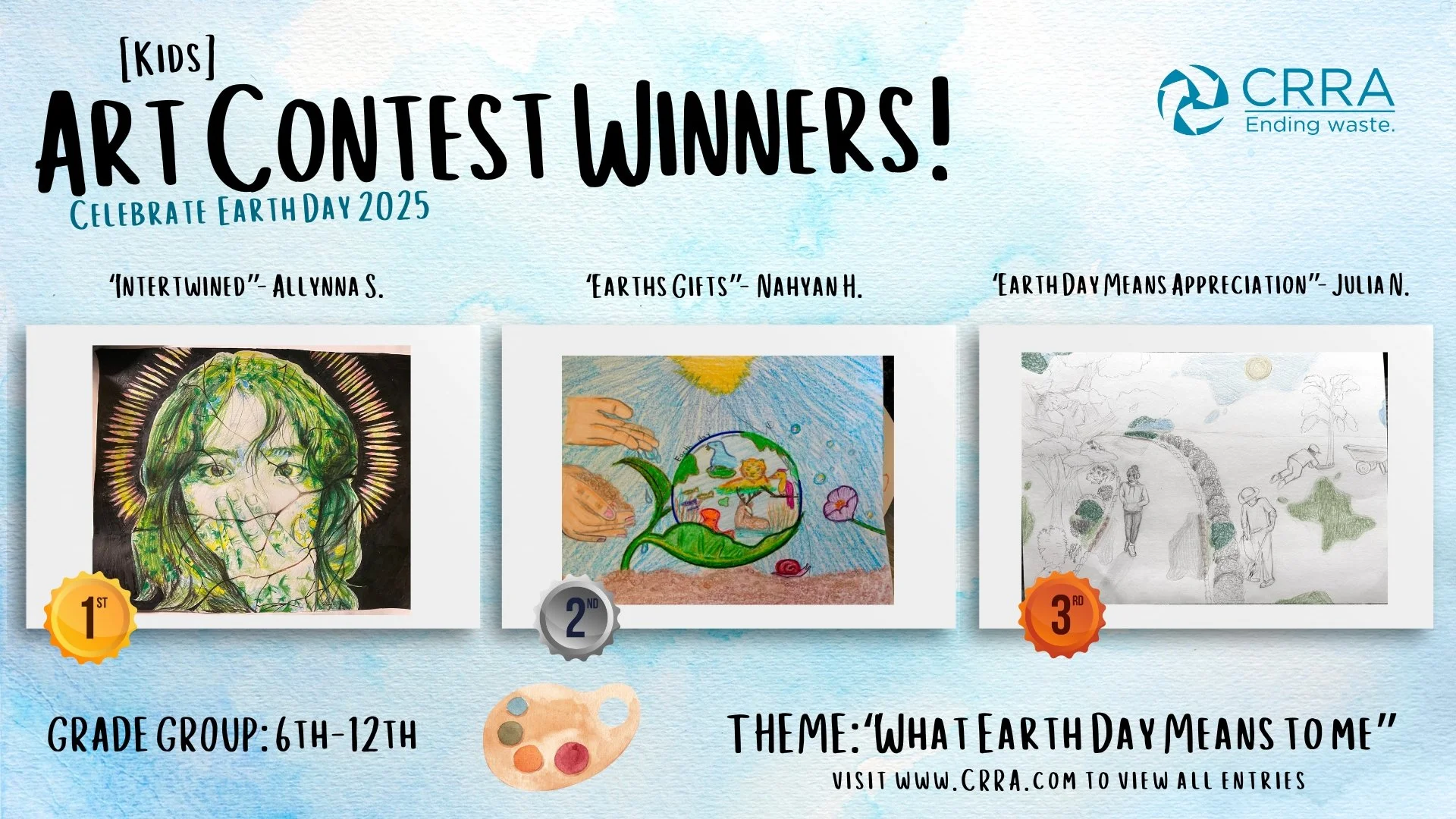 Kids Art Contest - Earth Day 2025 — California Resource Recovery ...