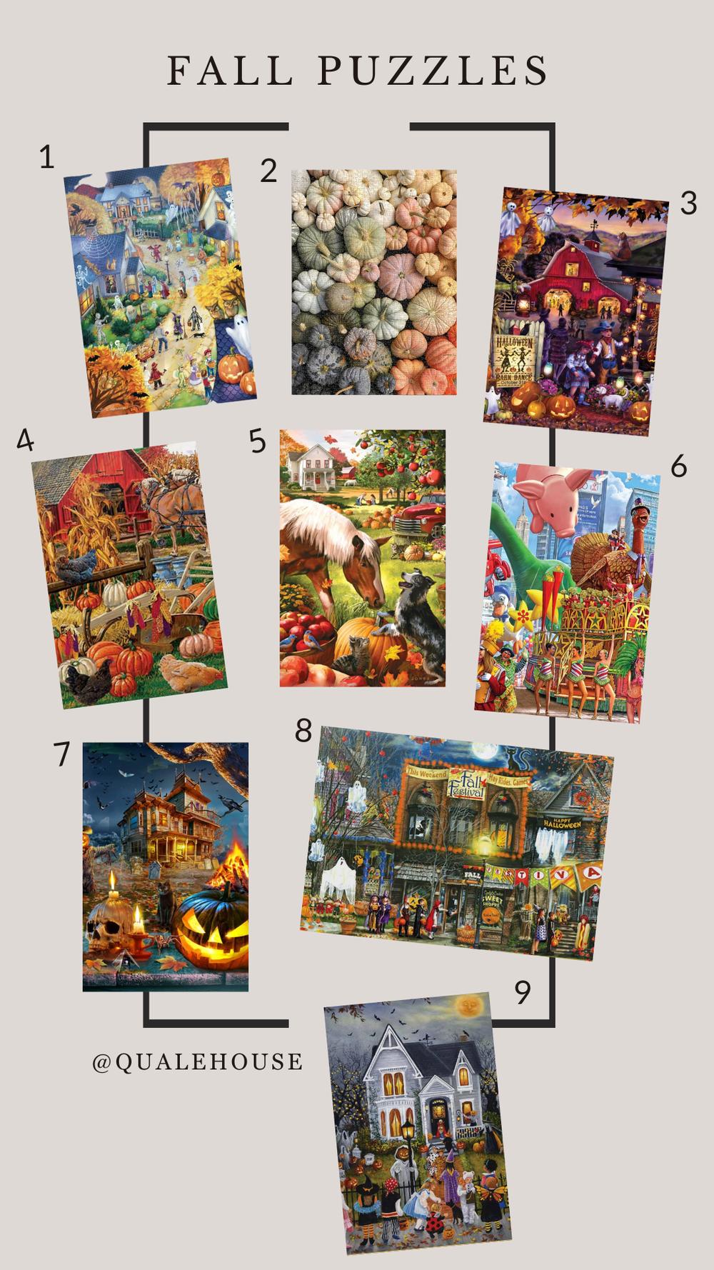 FALL PUZZLES — Quale House