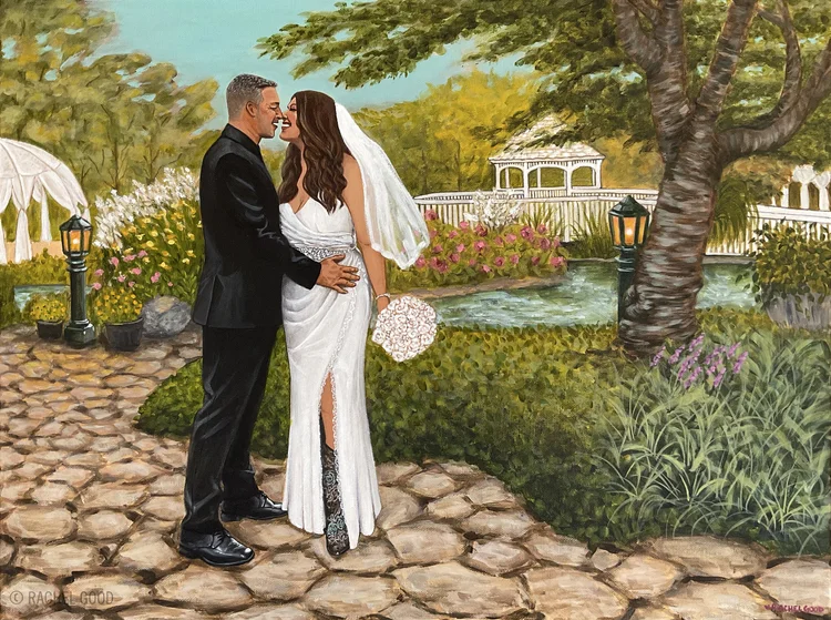 Live Event Painting — Rachel Good Art