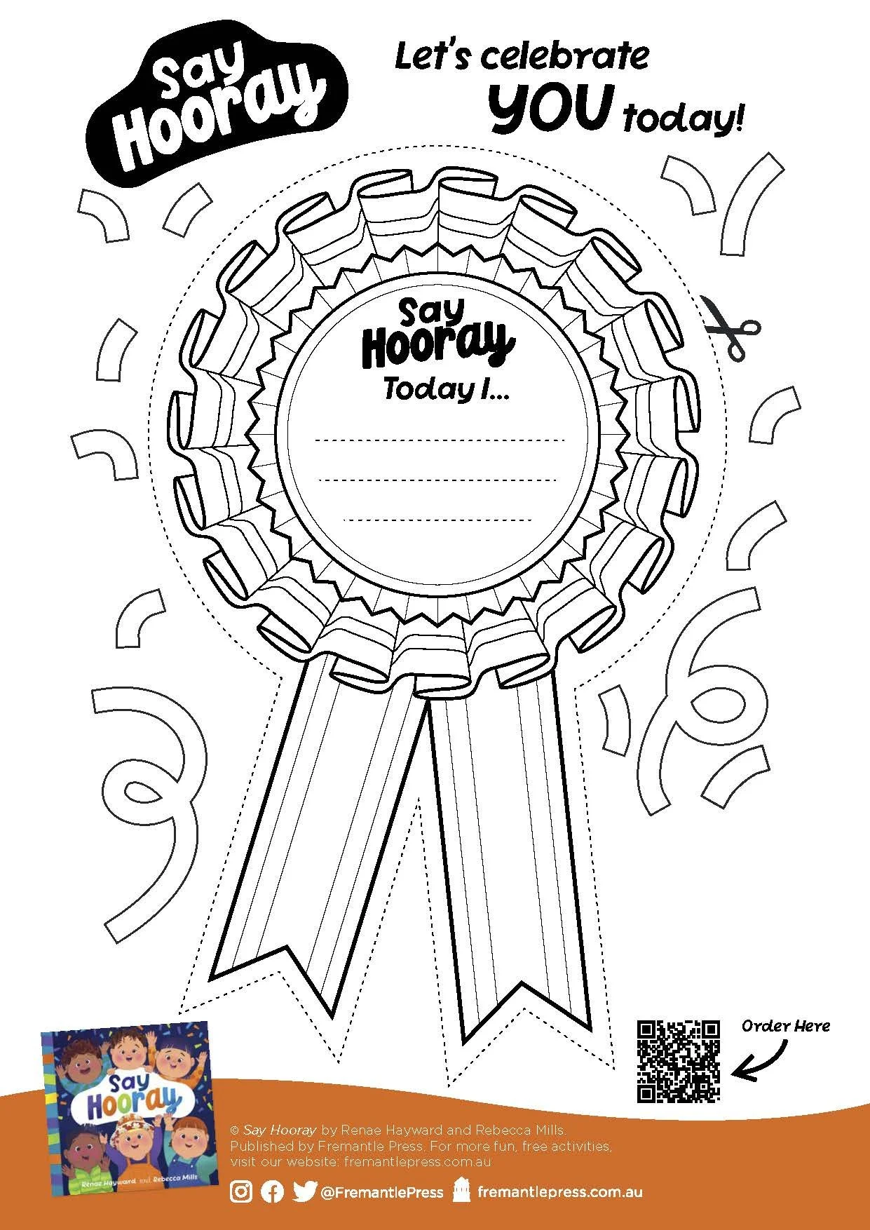 Say Hooray — Rebecca Mills Illustrator