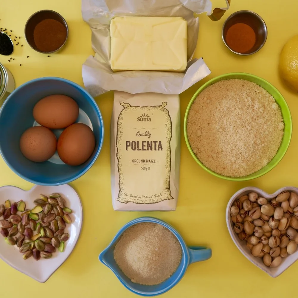 Gluten free Syrian turmeric cake | Menopause Recipes | Positive Pause