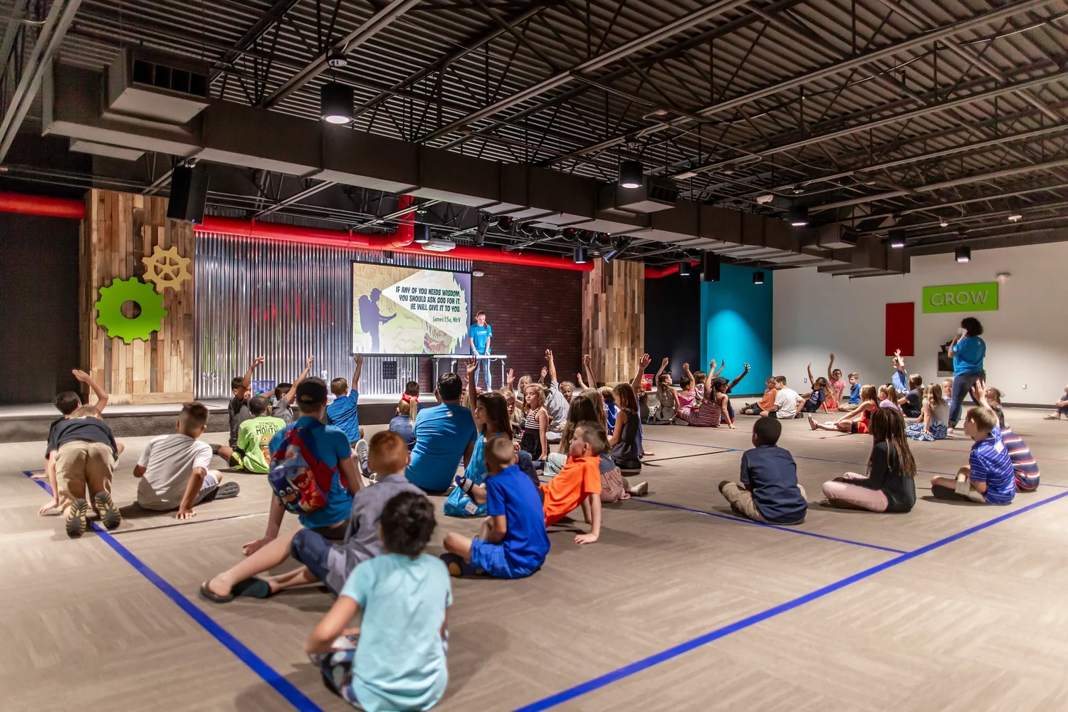 Kids Ministry Space | Design Ideas and Best Practices | Space - Church ...