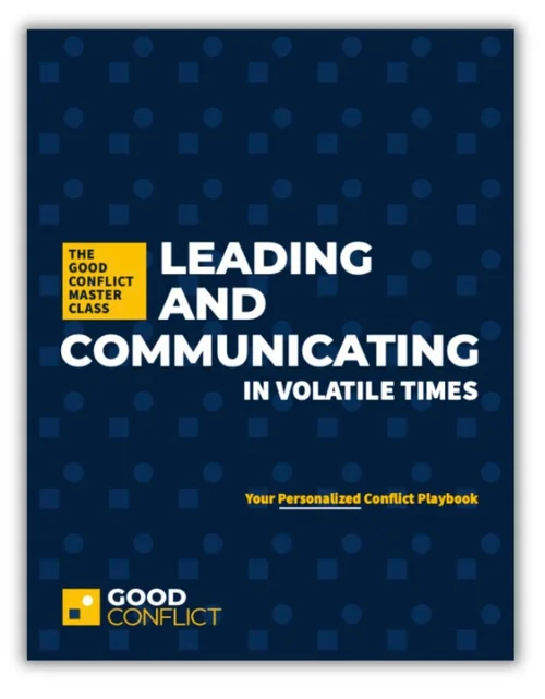 Master Class — Good Conflict