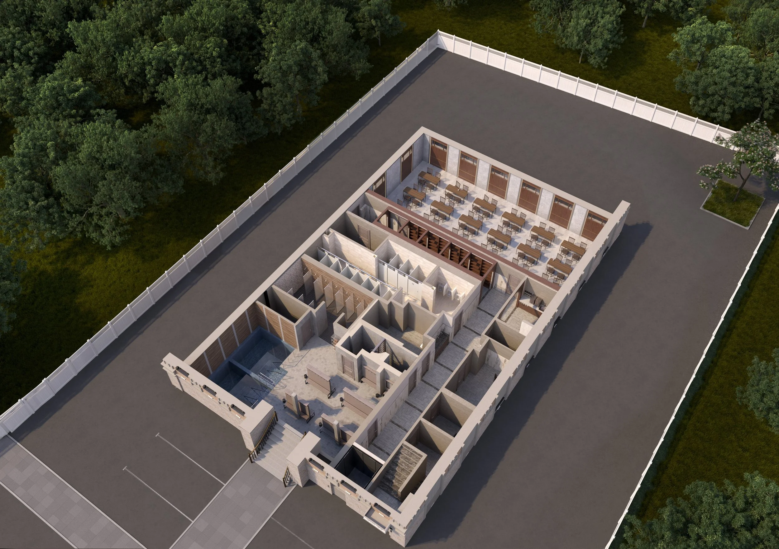 Monsey Belz Shul — Chaim Horowitz Design