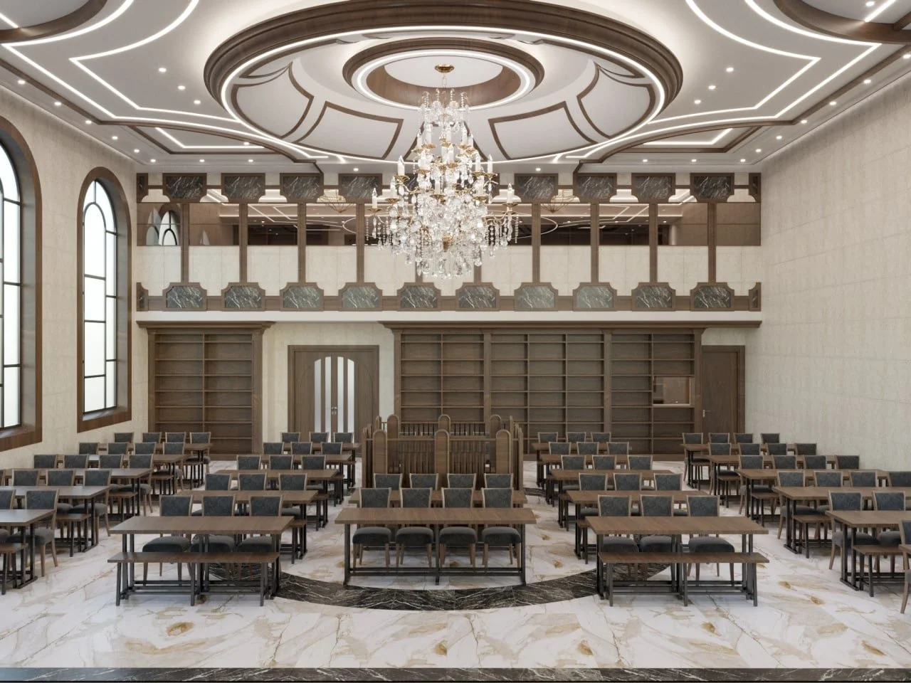 Monsey Shul — Chaim Horowitz Design