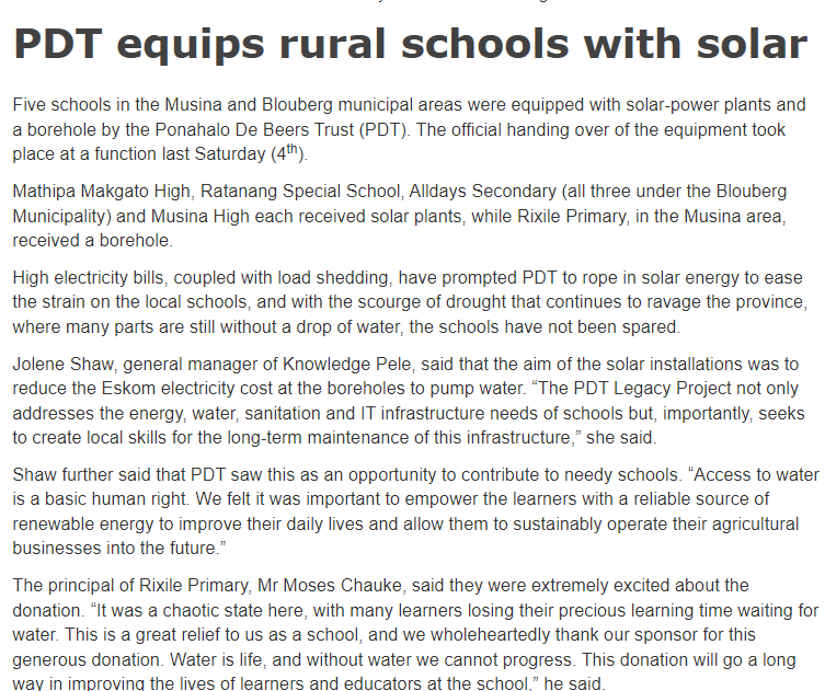 Media — Knowledge Pele | Implementing Research Led Development