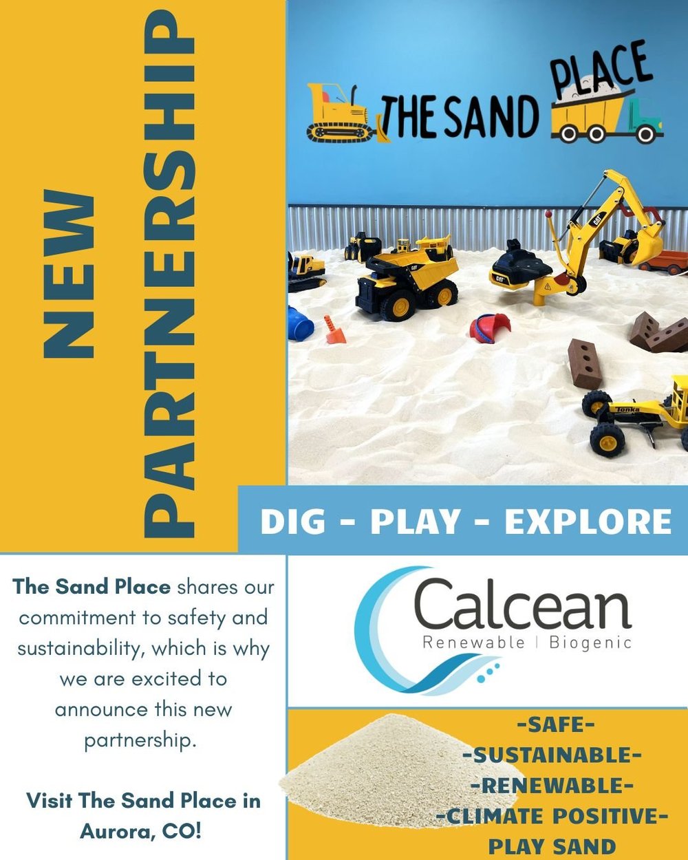 The Sand Place Partners with Calcean Minerals & Materials to Bring Safe ...