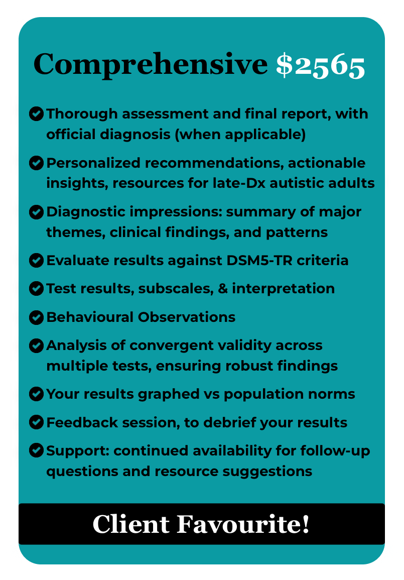 Neurodiverse Adult Autism Assessments Online