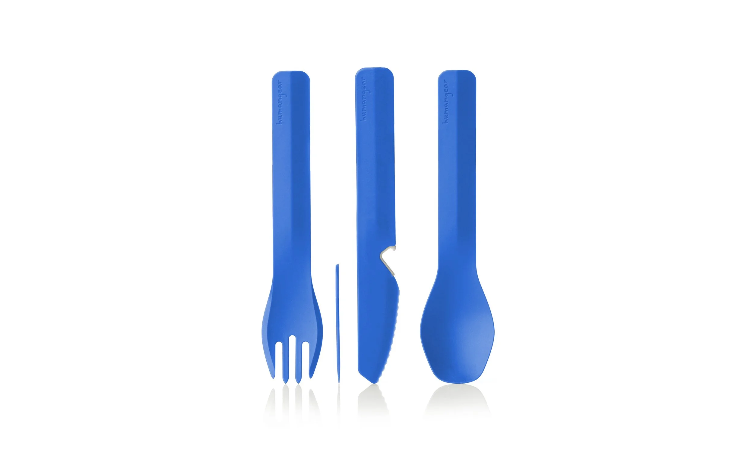 humangear's GoBites Trio is a set of utensils inside a low-profile ...