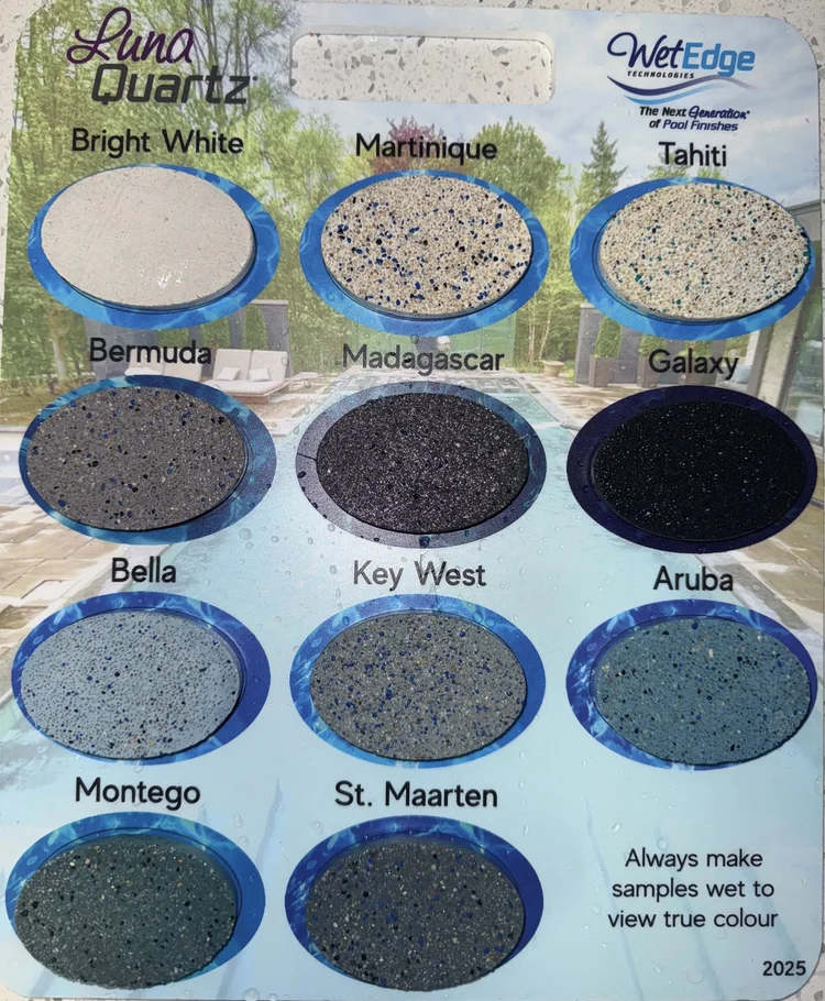 Luna Quartz Pool Finish — PlasterRock Pools