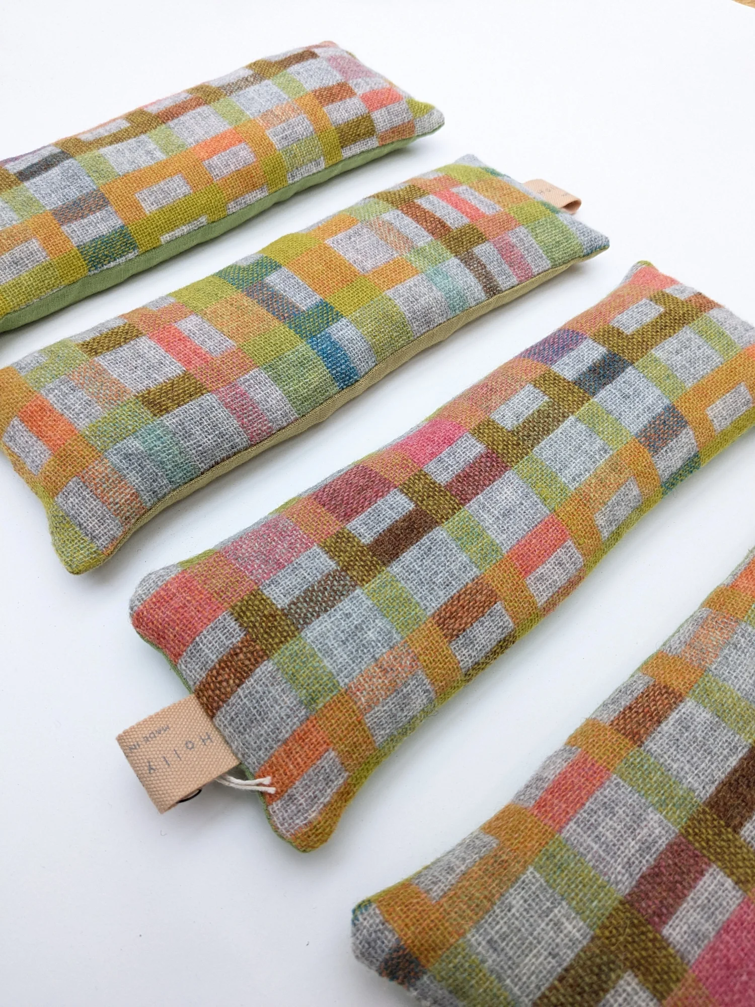 MORSE CODE LOVE BLANKET. Batch #2 — Holly Berry Woven Textiles