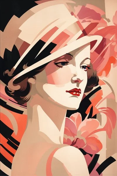 004 Elegant Female Poster | Large Size Poster | PRINTABLE Downloadable ...