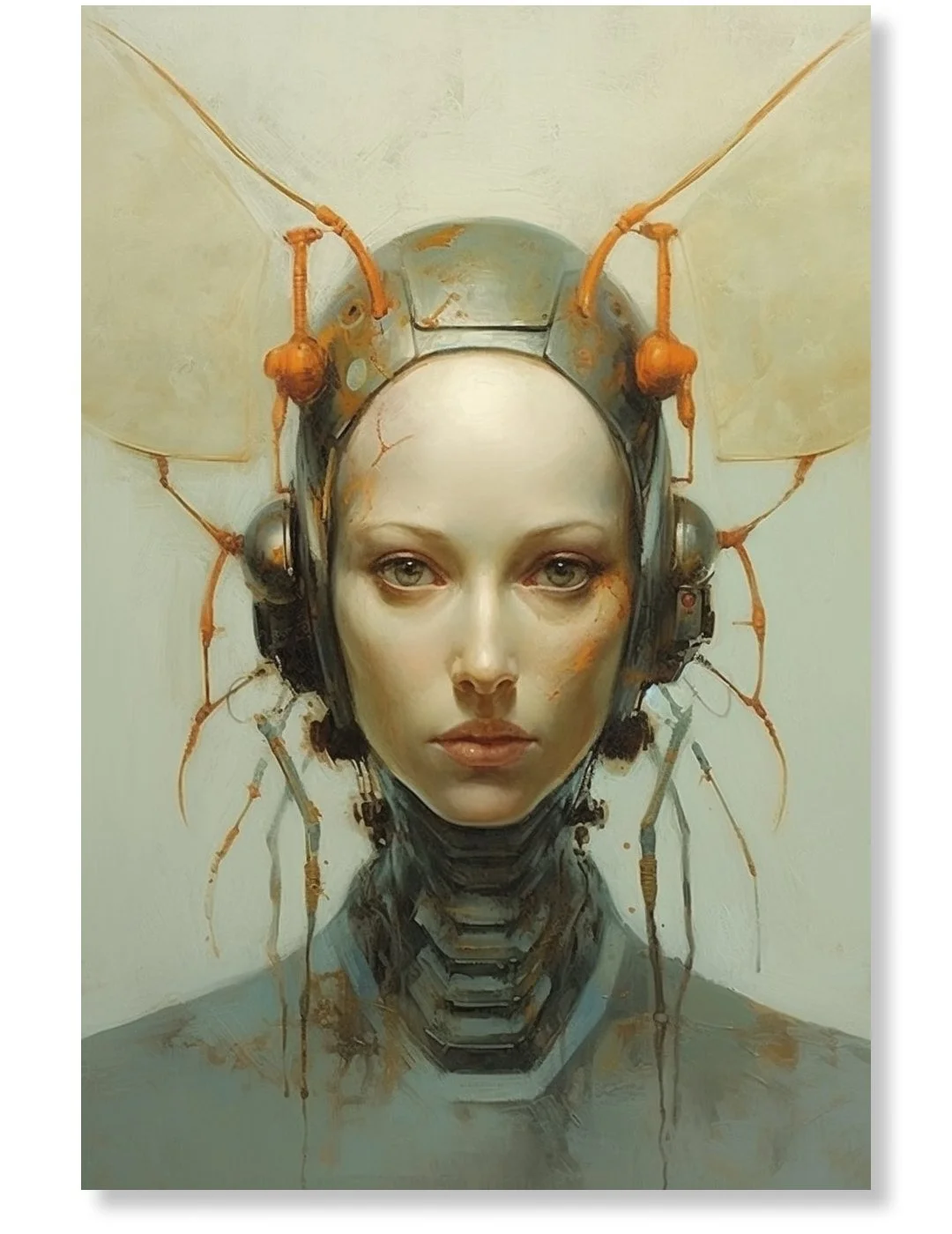 008 Mechanical Insectoid | Large Size Poster | PRINTABLE Downloadable ...