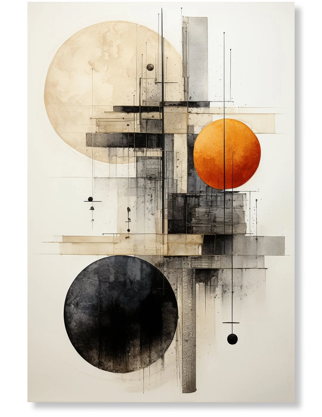 008 Delicate Dance of Pencil Rendering | Large Size Picture | PRINTABLE ...