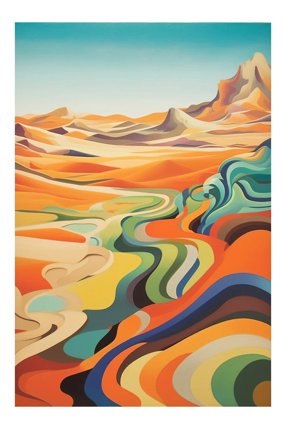 002 Mirage Sands | Large Size Picture | Printable Downloadable ...