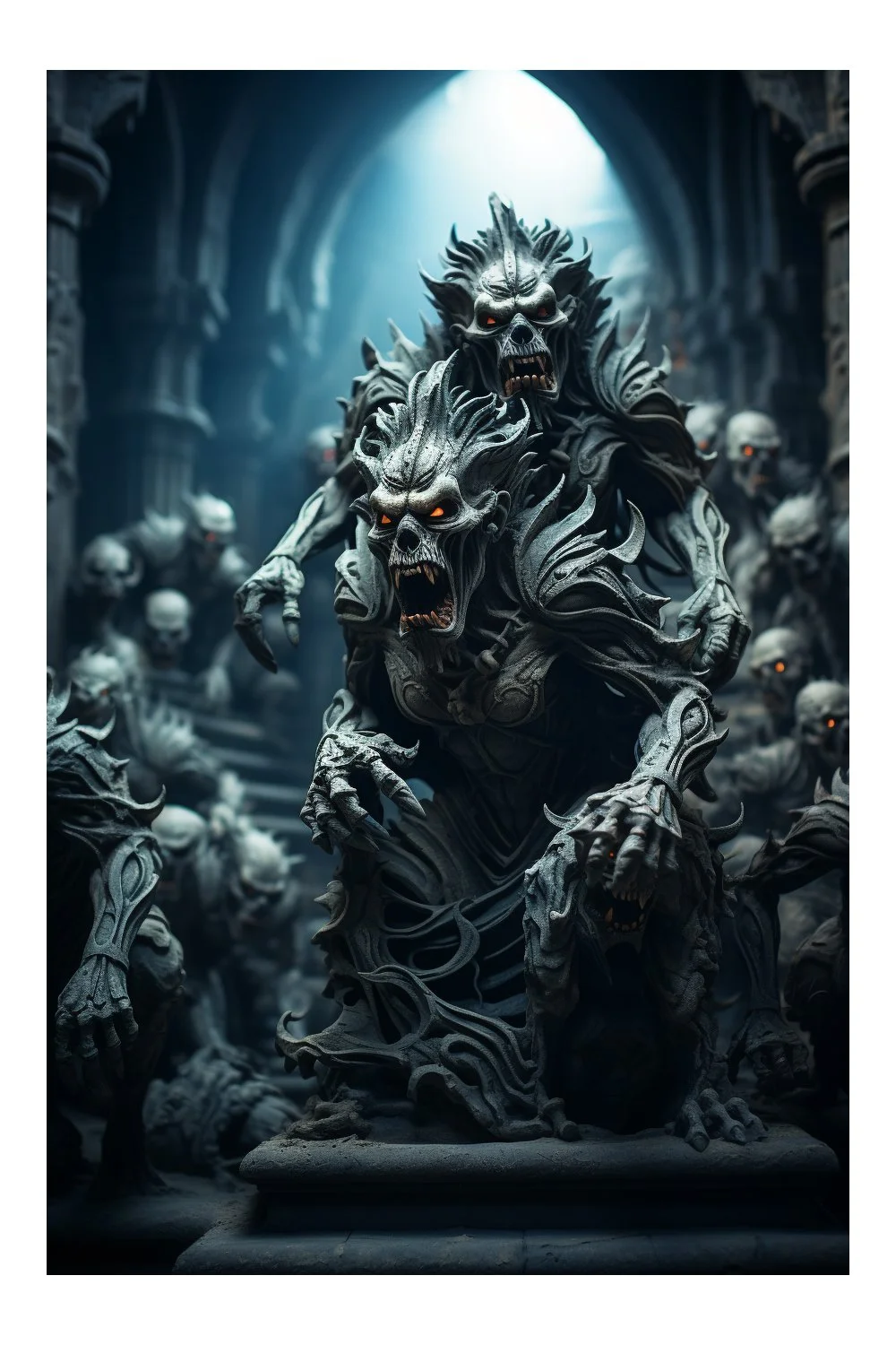 Gargoyles and the Sinister Architecture — High Resolution 300 DPI ...