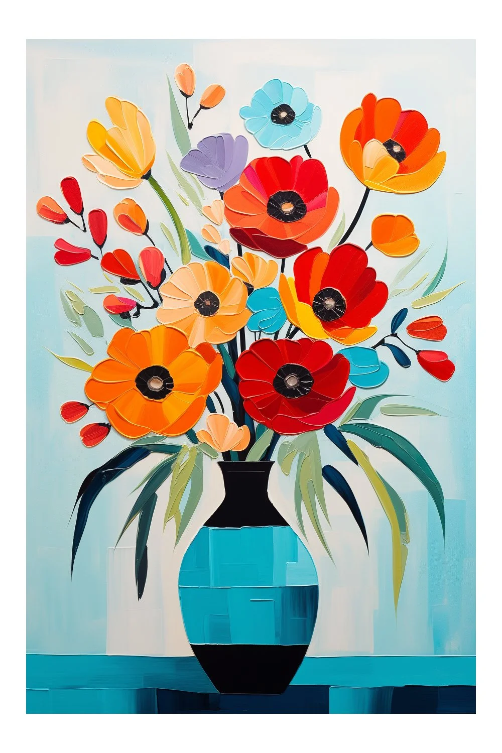 502 Floral | PRINTABLE Downloadable Large Size Picture — Nikolay Panov