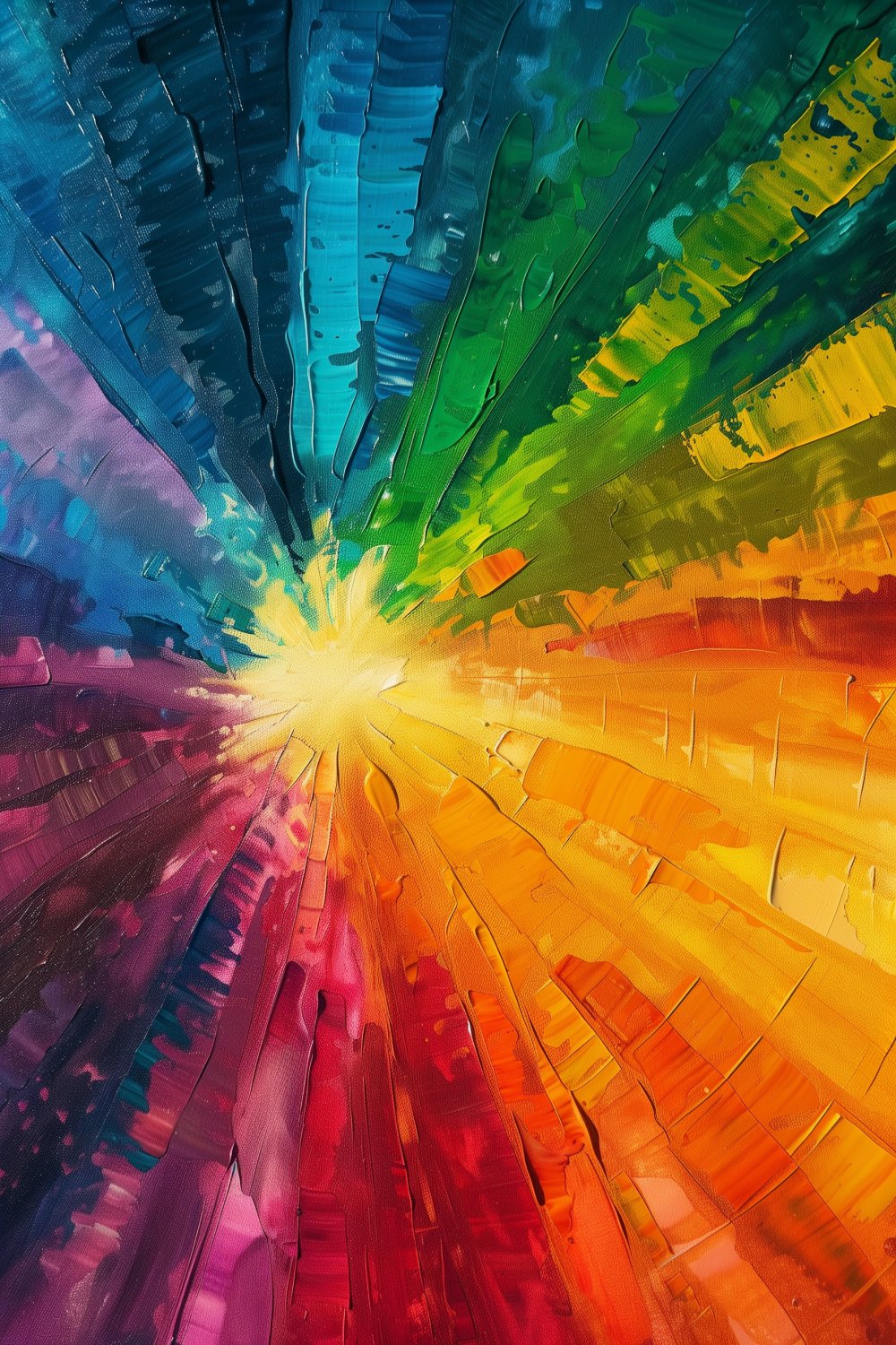 503 Vibrant Radiating From The Center - Large-Size Image for High ...