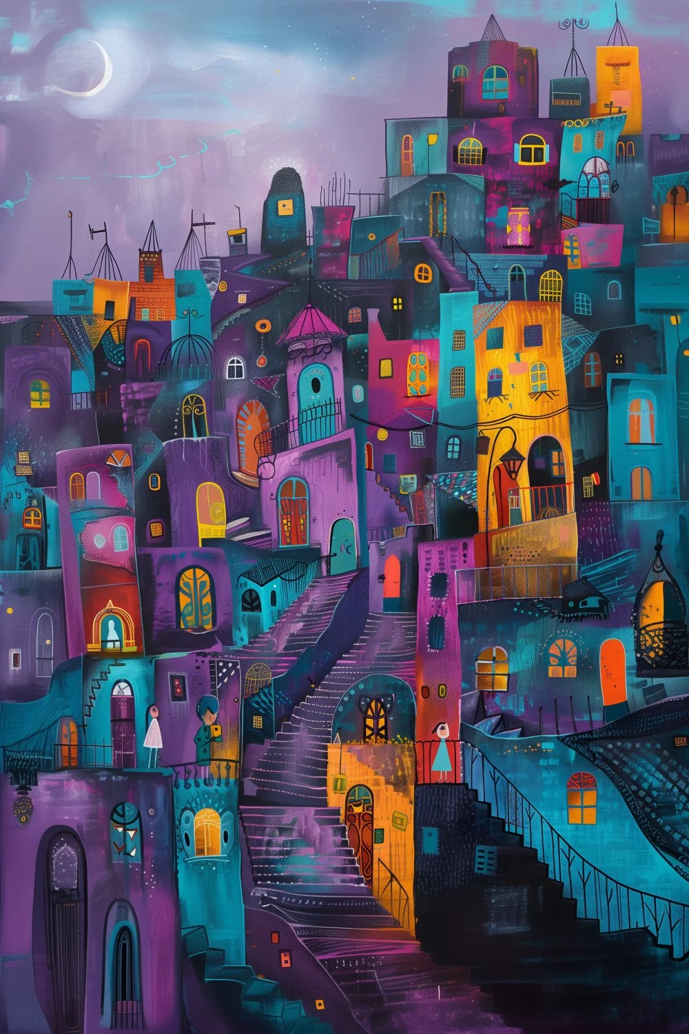 764 Whimsical Townscape Wonders — Nikolay Panov