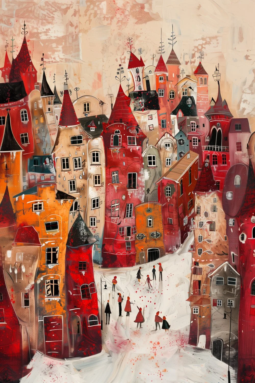 764 Whimsical Townscape Wonders — Nikolay Panov