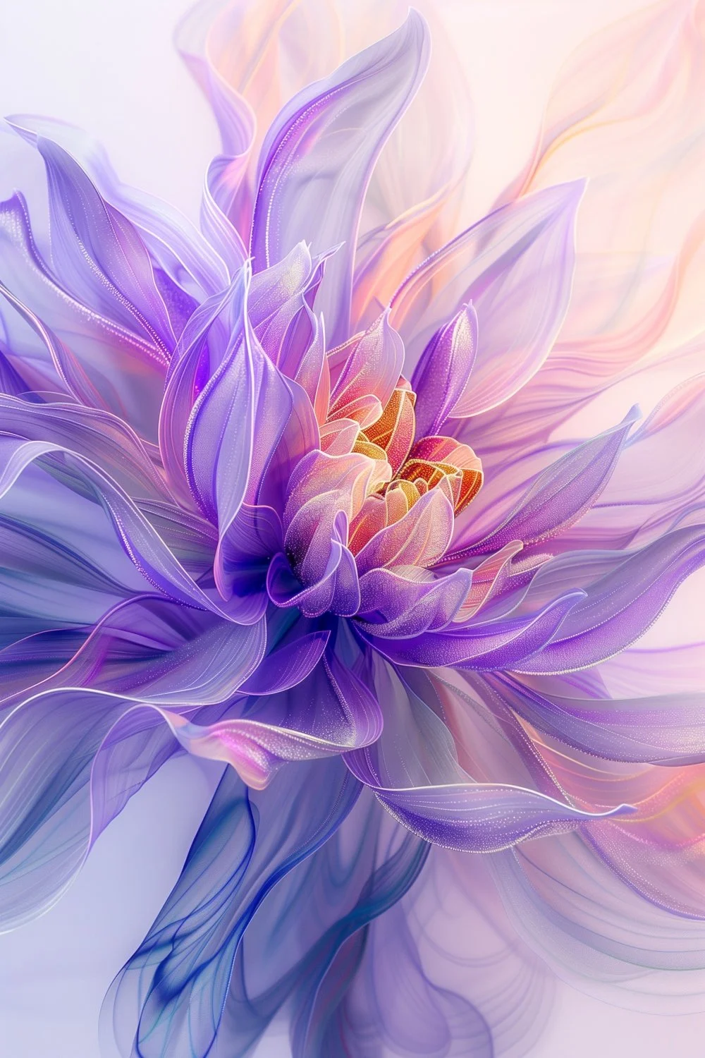 Delicate Abstract Flower — High Resolution 300 DPI Downloads — Nikolay ...