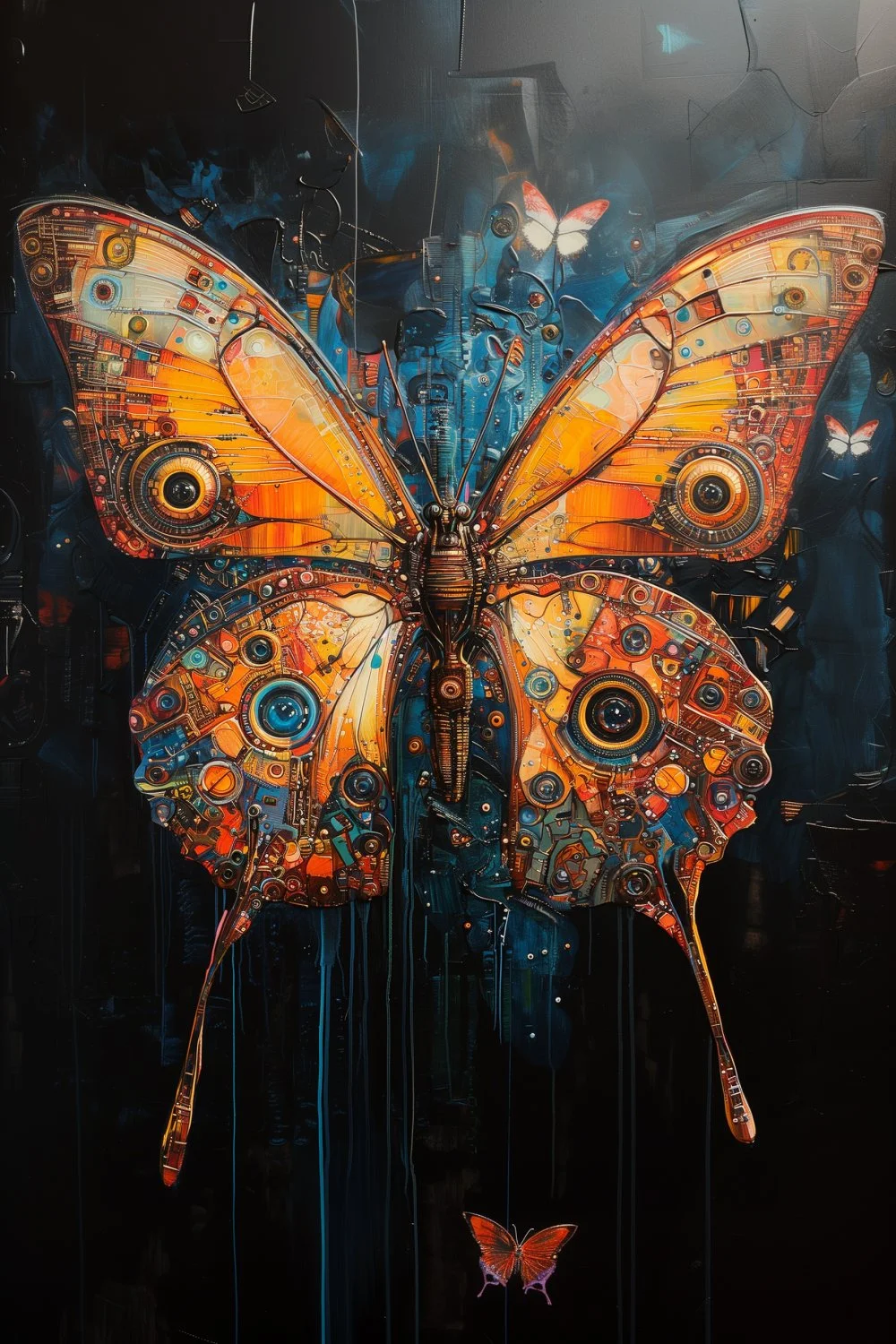 1035 Cyborg Butterfly - High-Resolution Image — Nikolay Panov