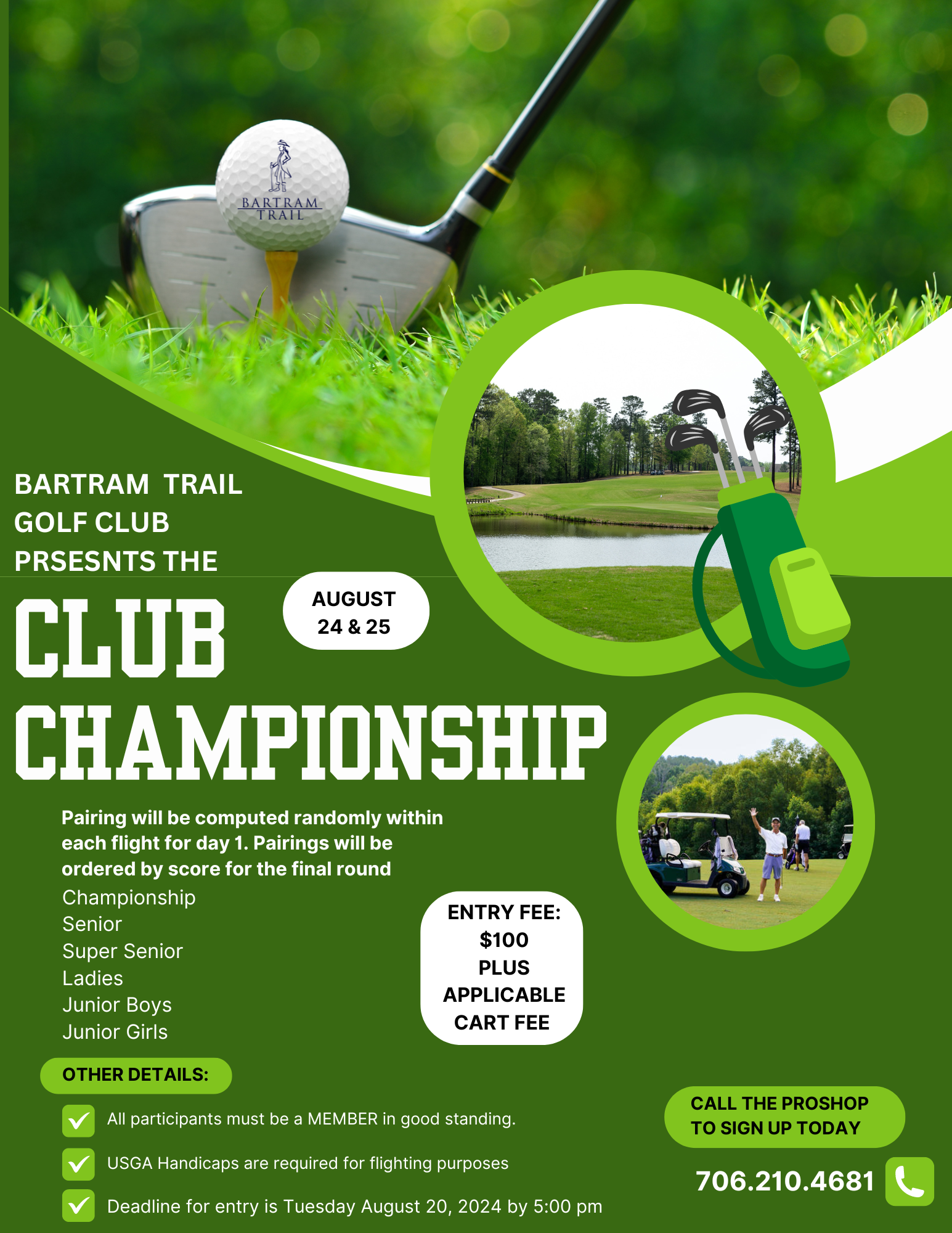 Events — Bartram Trail Golf Club