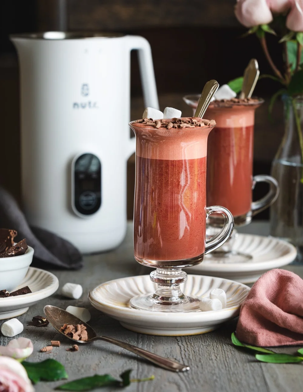 Red Velvet Hot Chocolate / Dairy Free — Carol's Vegan Kitchen