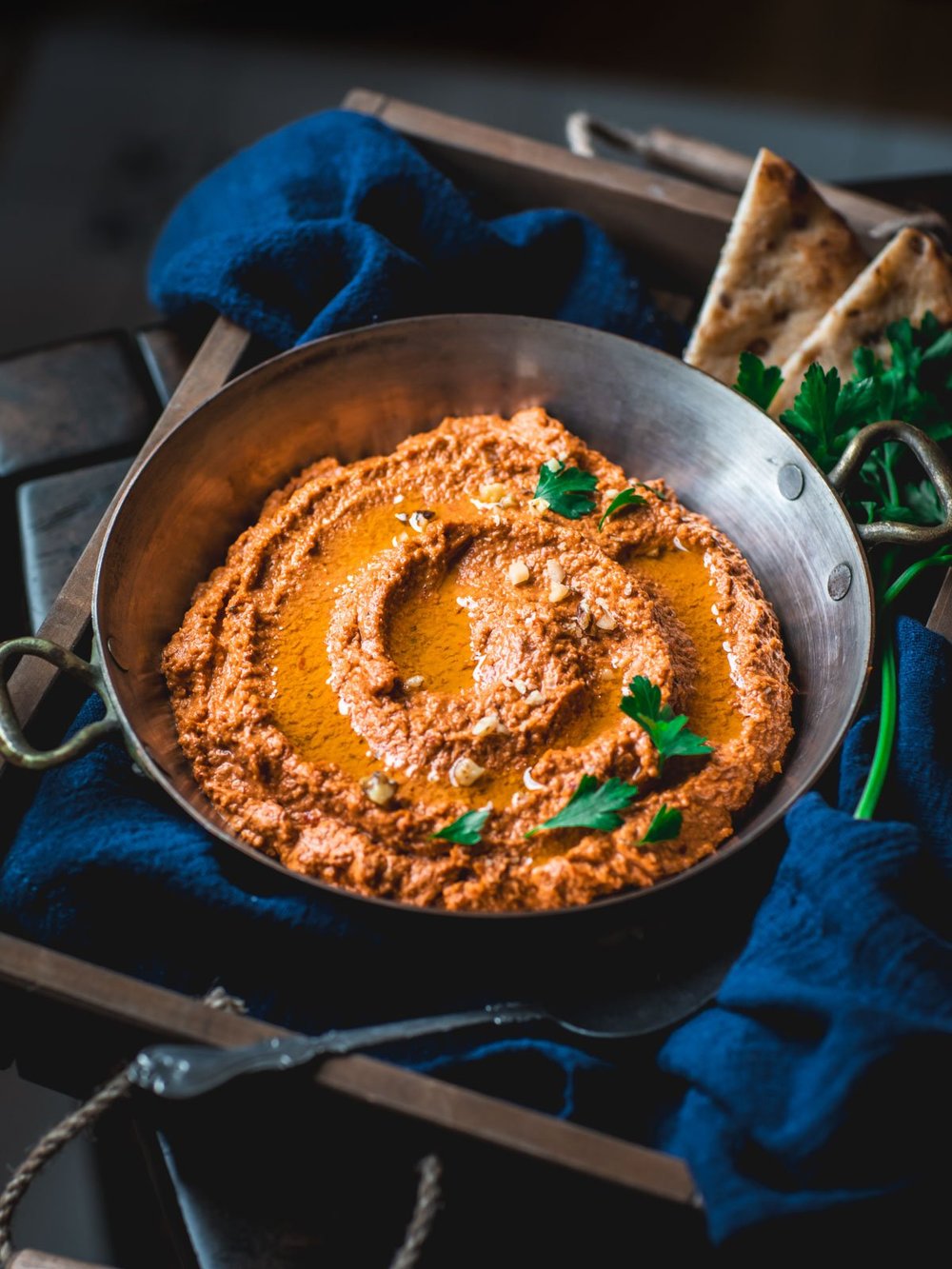 10 Minute Muhammara Dip with Jarred Peppers (Naturally Vegan) — Carol's ...