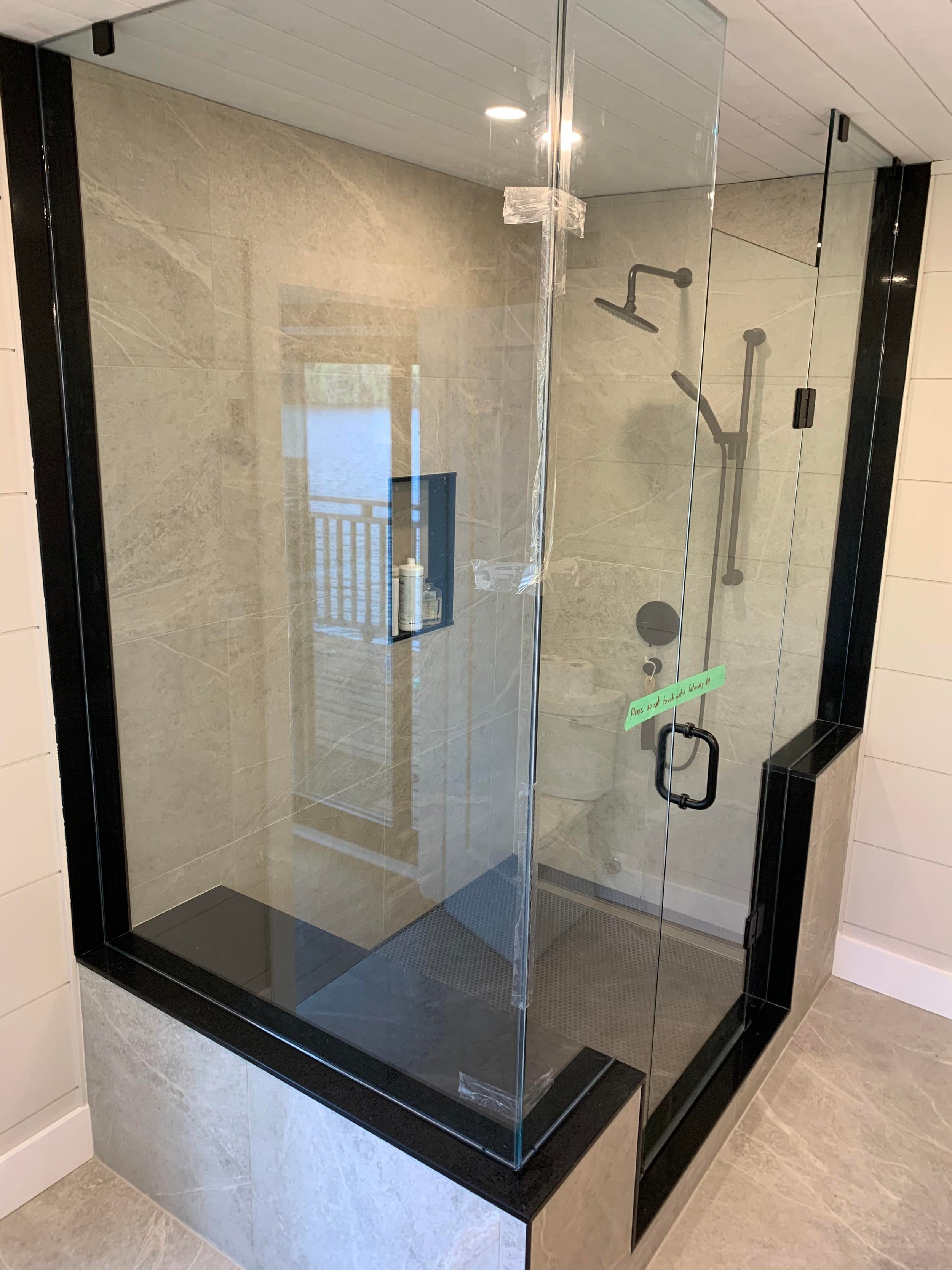 Glass Shower Doors Installation — Northern Refractions