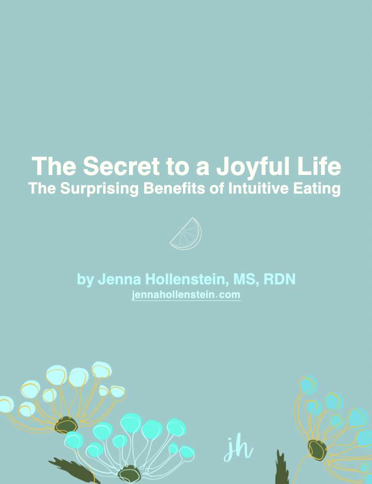 What is Intuitive Eating? — Jenna Hollenstein, MS, RDN
