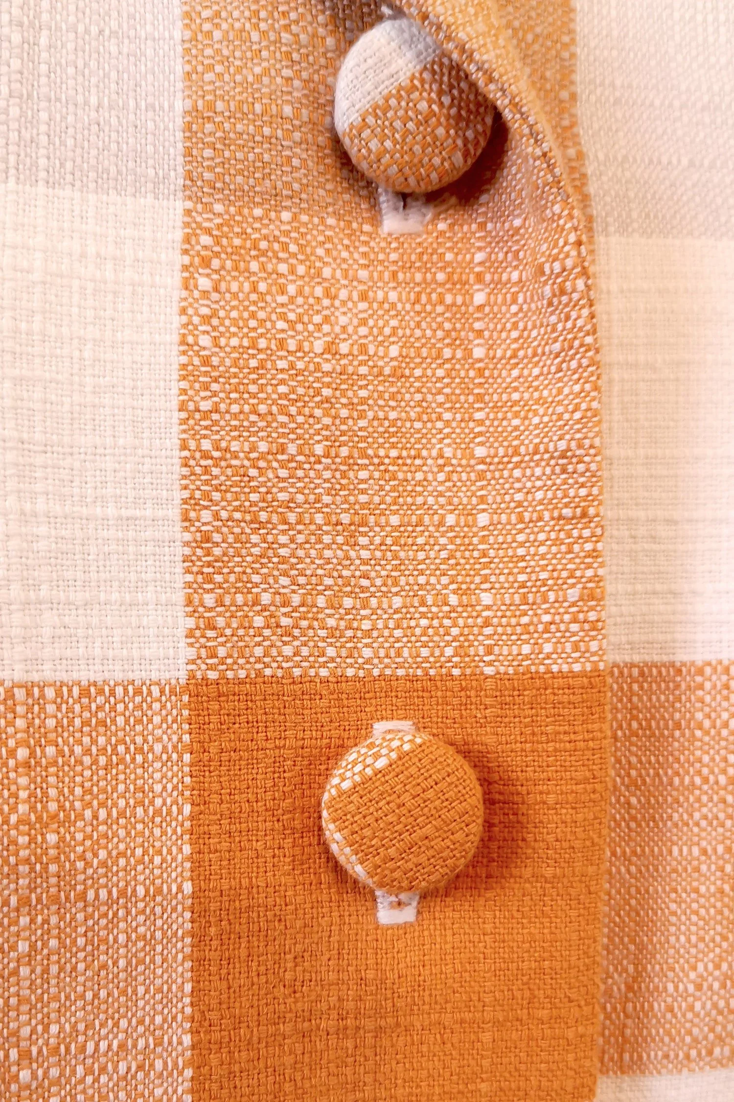 Retro Style One Of A Kind Upcycled Reworked Tablecloth Shirt