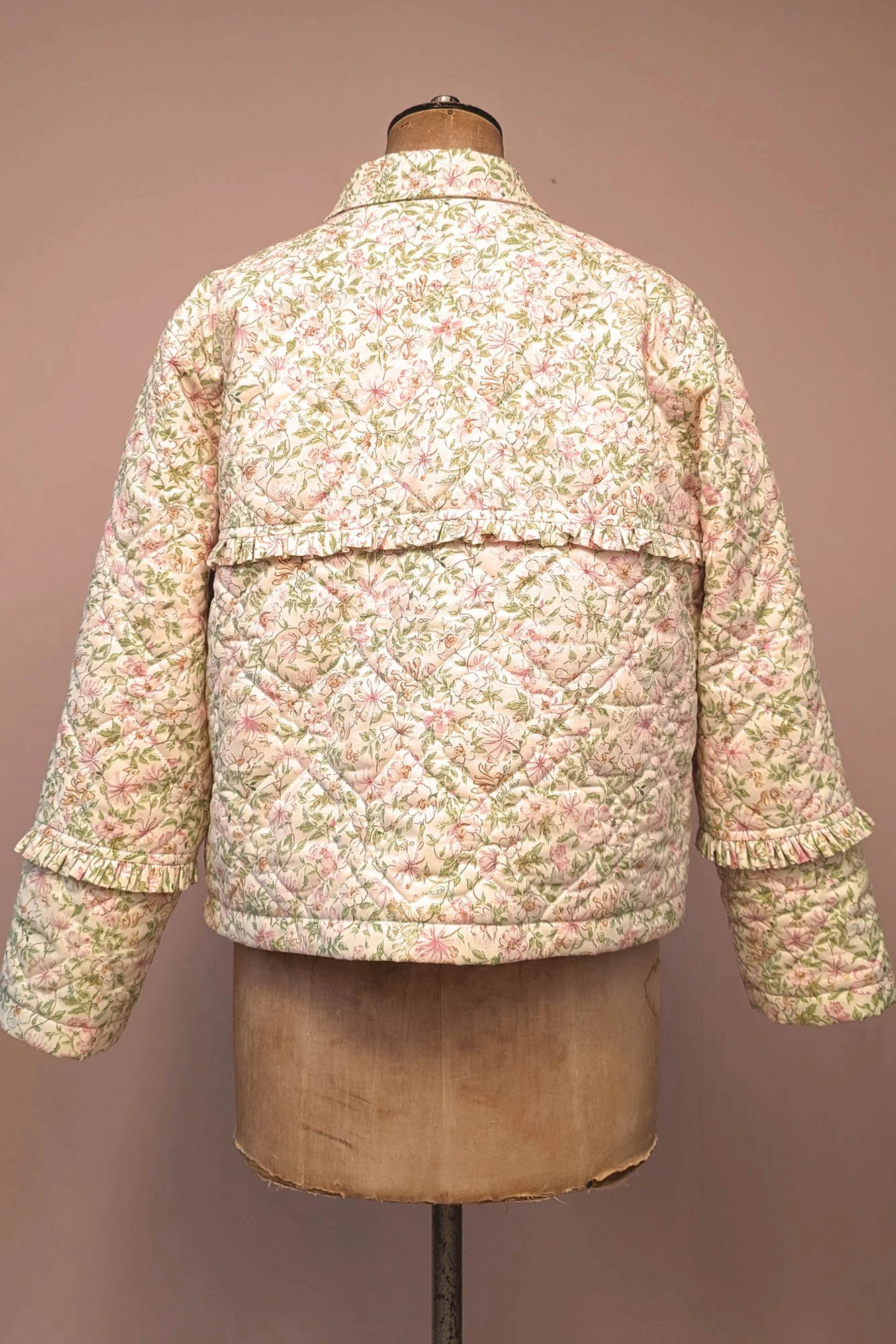 Groovy 70s Style Flower Power Jacket