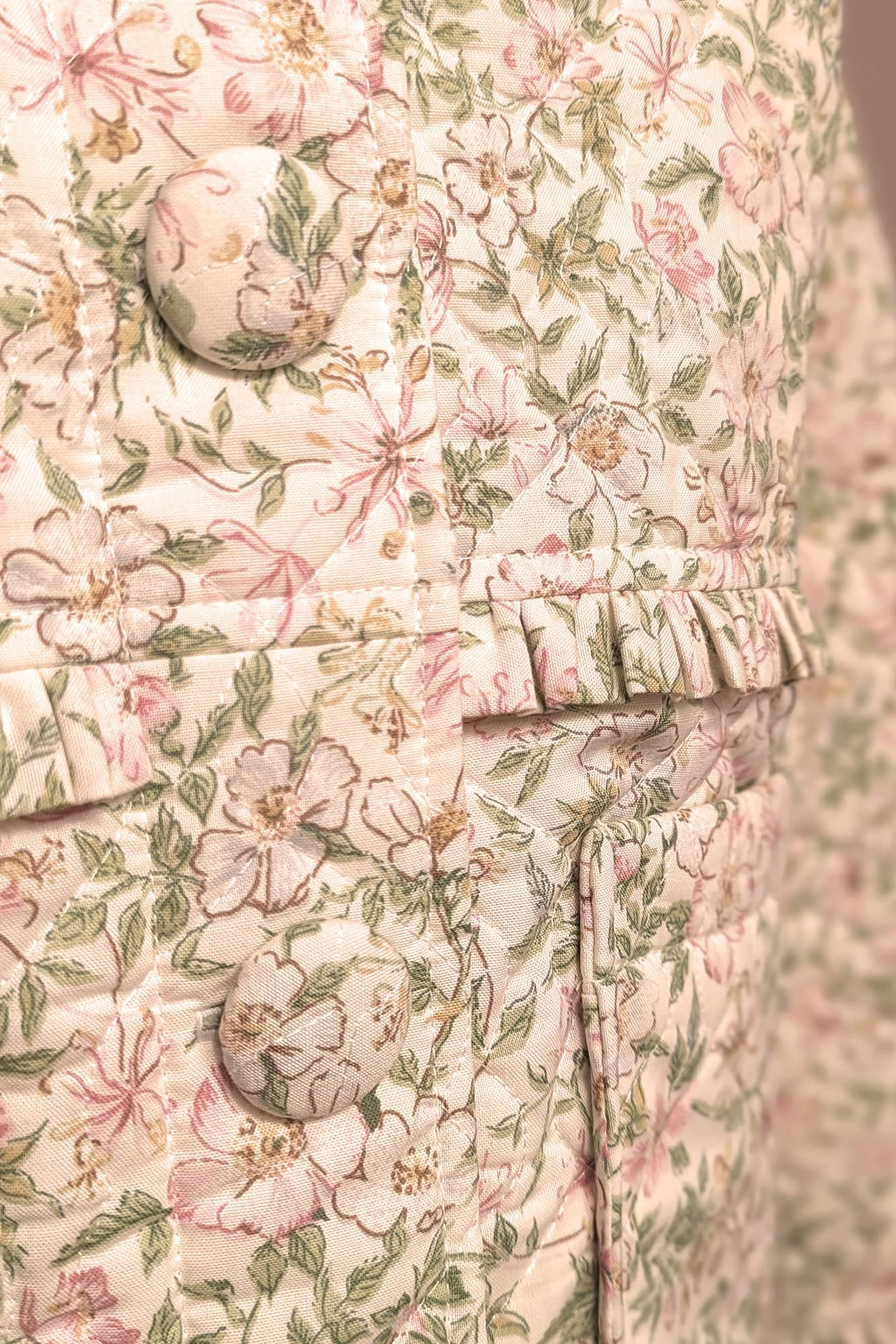 Groovy 70s Style Flower Power Jacket