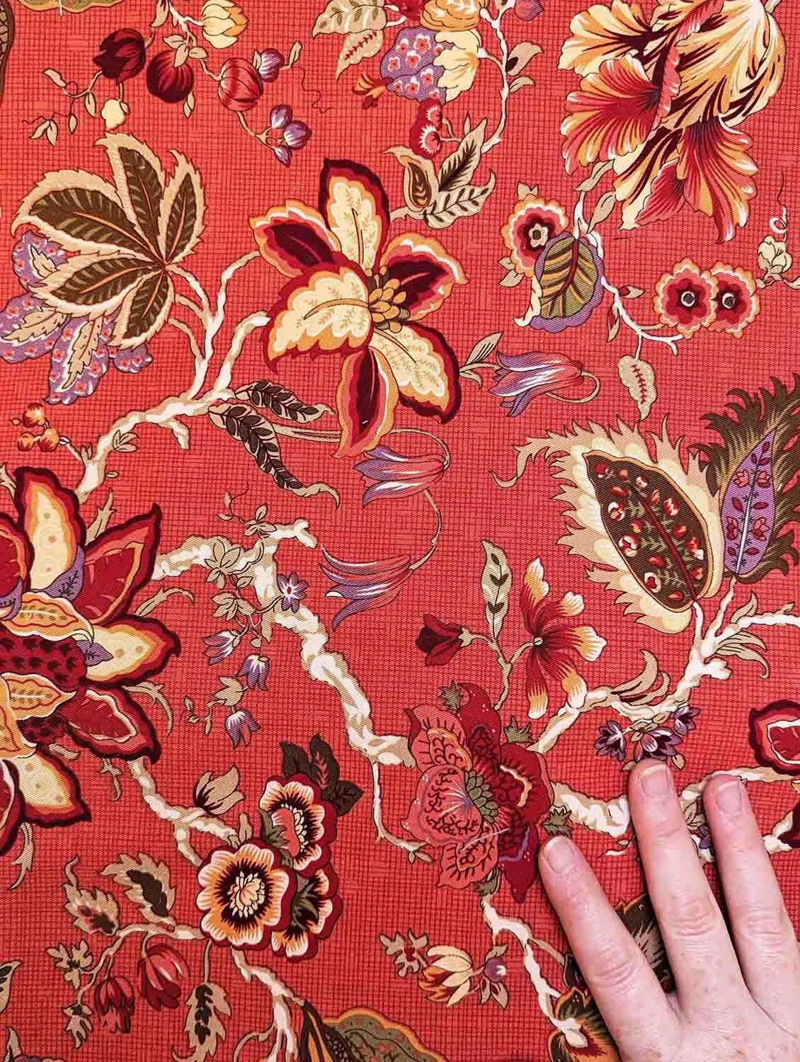 Playful Slow Fashion | Purple Floral 1950s Style Midi Dress