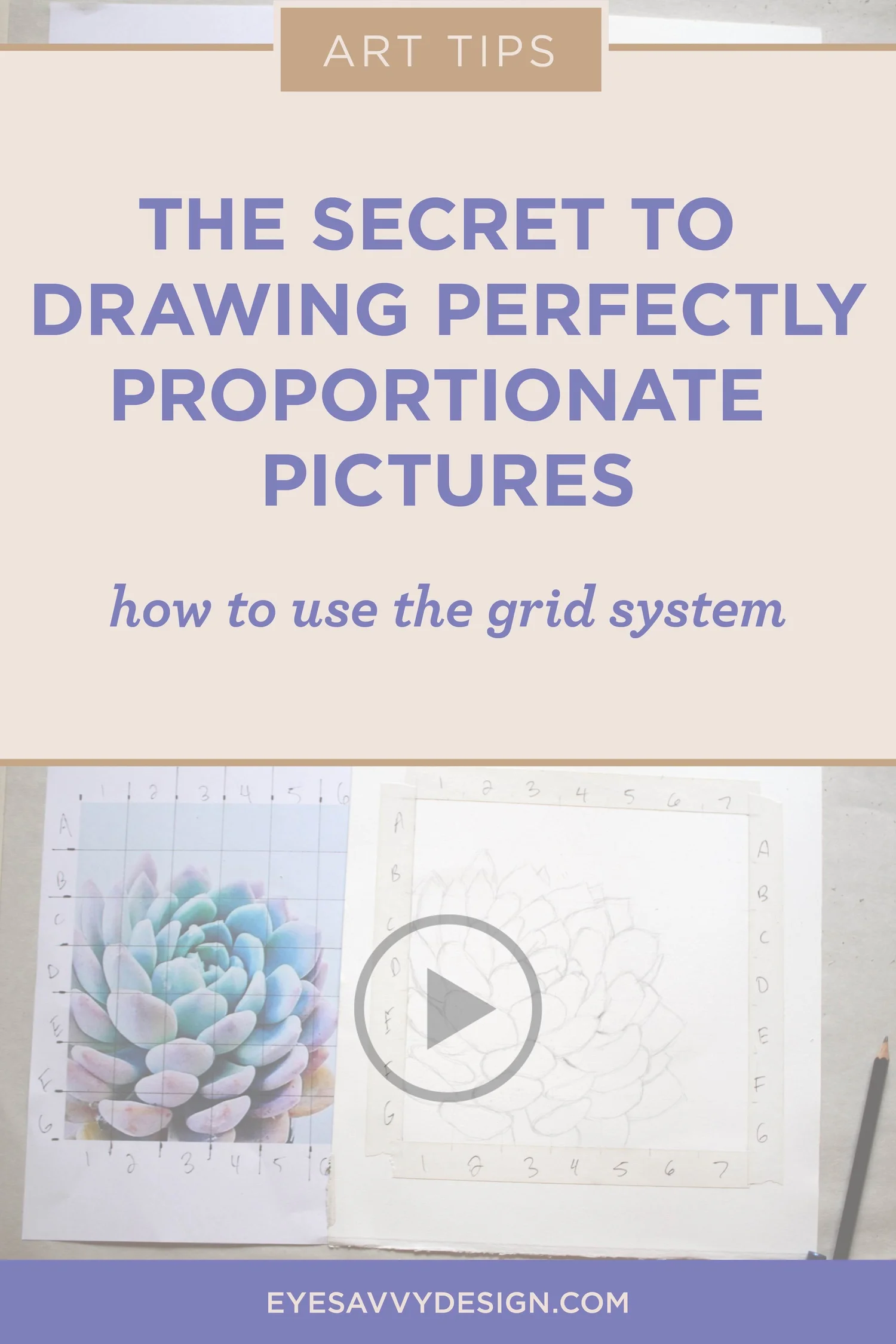 The Secret to Drawing Perfectly Proportionate Pictures