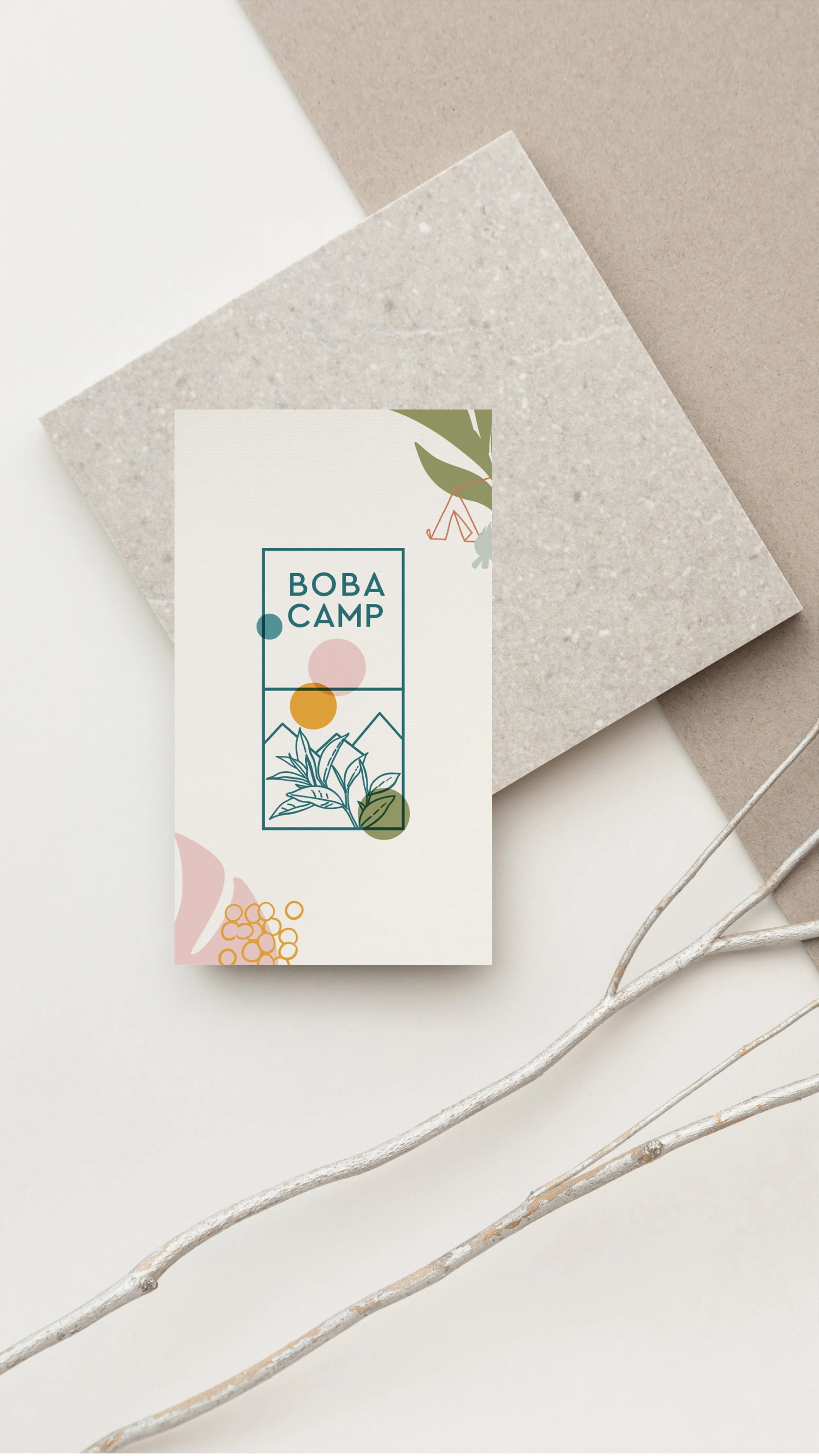 Boba Camp Brand Identity - L.A. Brand Design Studio
